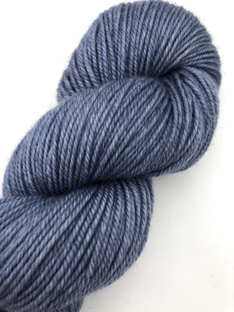 Blue Steel – Double Knit (DK) 3 Ply – 100% Merino – Knotty Habit