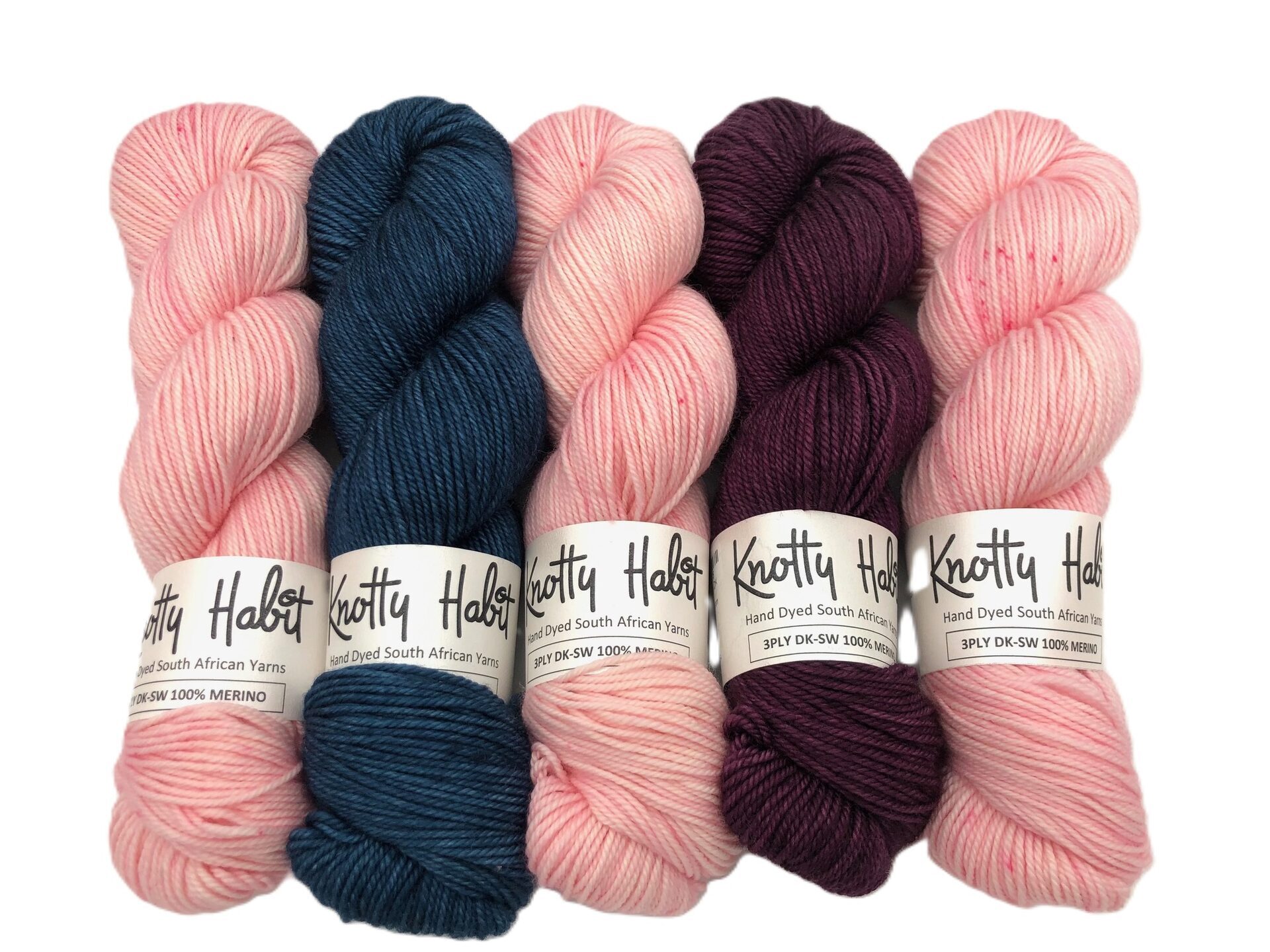 Ballerina – Double Knit (DK) 3 Ply – 100% Merino – Knotty Habit